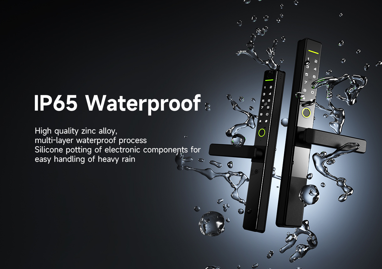 LS400 Double Fingerprint Smart Lock – Jxin Premium Smart Locks